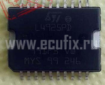 Микросхема L4925PD для ремонта блока управления купить по лучшей цене в Москве с доставкой по России