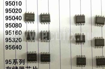 Микросхема 95010 95020 95040 95080 95160 95320 95640 для ремонта блока ...