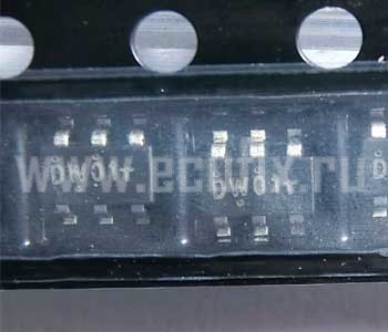 Микросхема DW01-P для ремонта блока управления купить по лучшей цене в Москве с доставкой по России